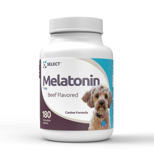 Buy K9 Select Melatonin 1mg For Dogs - Beef Liver Flavor | Lignans For ...