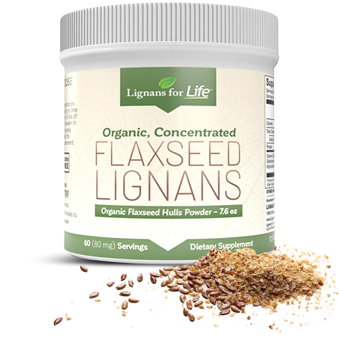 Buy Concentrated Flaxseed Hulls Powder For People or Dogs | Lignans For ...